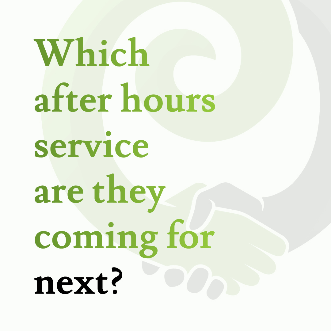 Which after hours medical service are they coming for next? – General ...